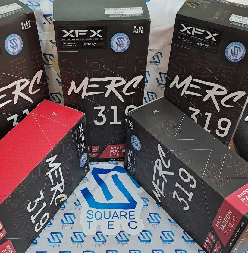 RX 6700XT XFX SPEEDSTER MERC 319 BLACK 12GB GDDR6‏ – Square Tech